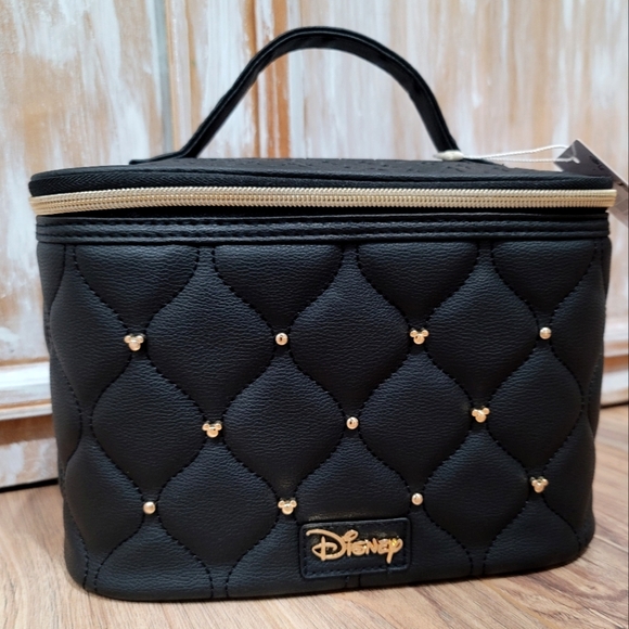 Disney | Bags | Nwot Disney Mickey Mouse Quilted Vanity Case | Poshmark